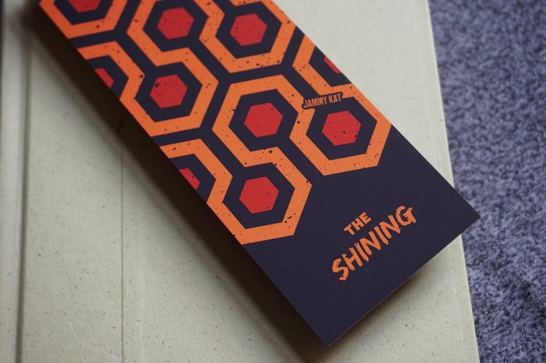 The Shining Bookmark / Stanley Kubrick / Horror Bookmark / | Etsy