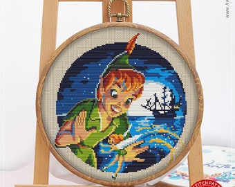 Peter Pan Embroidery Designs - Etsy