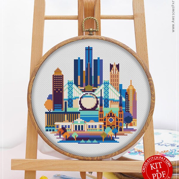 Detroit Embroidery - Etsy