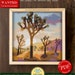 Joshua Tree National Park #P463 Cross Stitch Embroidery PDF Pattern ...