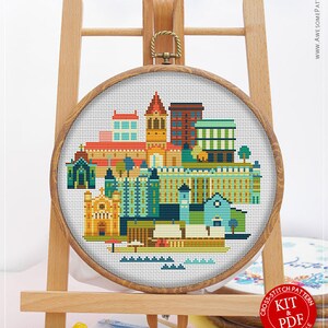 Cannes CS1194 Counted Cross Stitch Pattern KIT and PDF - Etsy