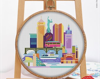 Cross Stitch Pattern Cleveland - Etsy