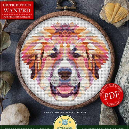 Great Pyrenees Dog P769 Cross Stitch Pattern Cross Stitch - Etsy