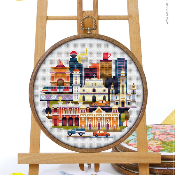 Venezuela Cross Stitch - Etsy