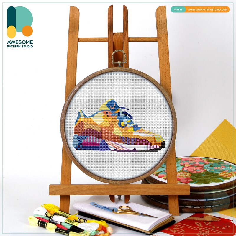 Cross Stitch Shoes - Etsy