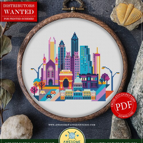 Charleston P071 Embroidery Cross Stitch Pattern Download - Etsy