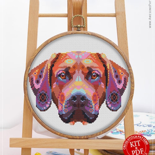 Rhodesian Ridgeback Mom Cross Stitch Pdf Pattern - Etsy