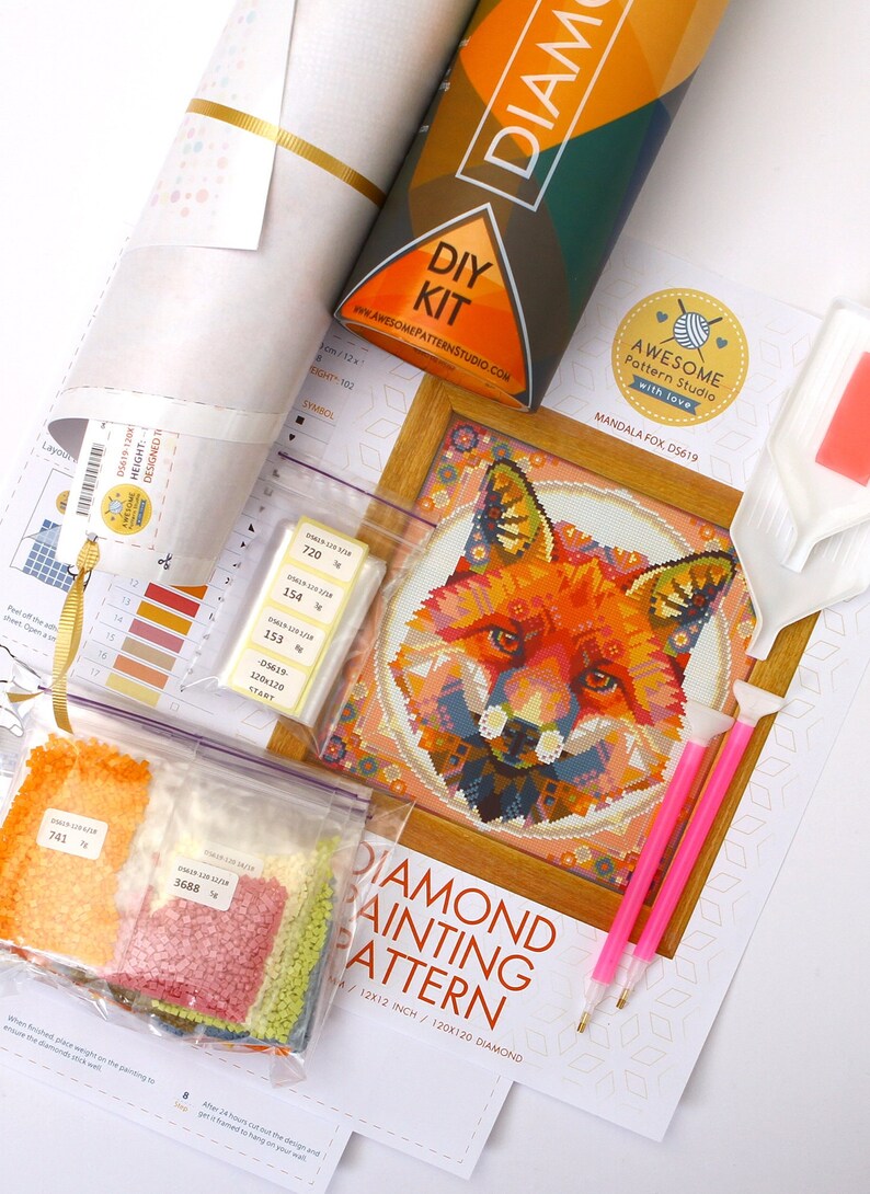 San Diego, USA Diamond Painting Kit - Modern 5d Diamond Painting Art ...