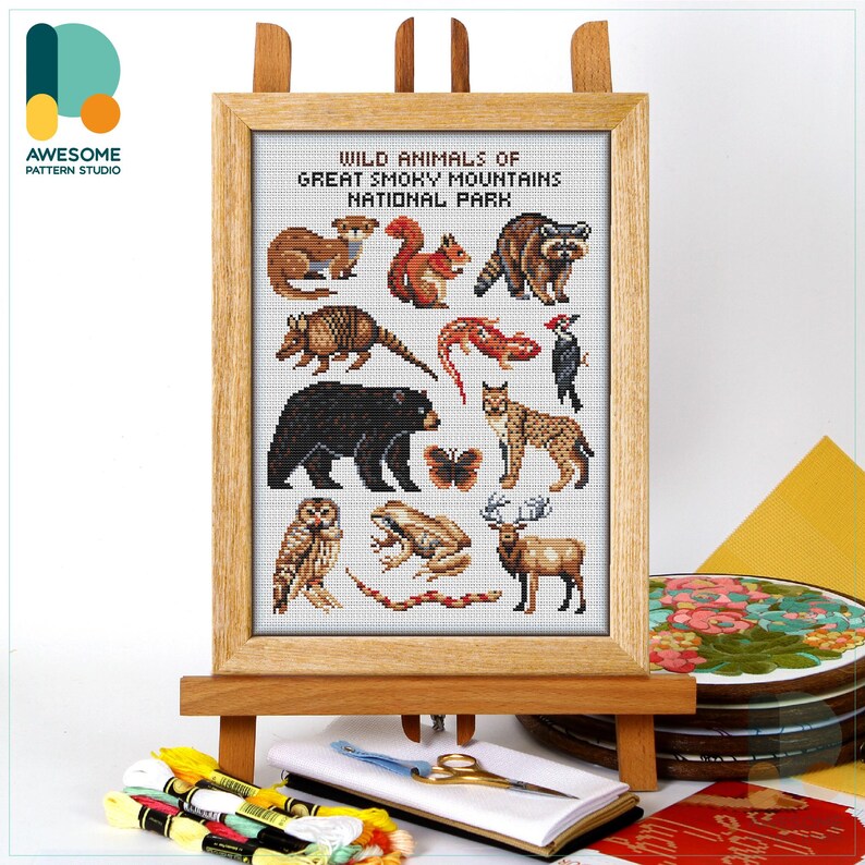 Grand Canyon National Park, Arizona USA, America CS2702, Counted Cross ...