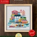 Monterey P368 Embroidery Cross Stitch PDF Pattern Download Cross Stitch ...