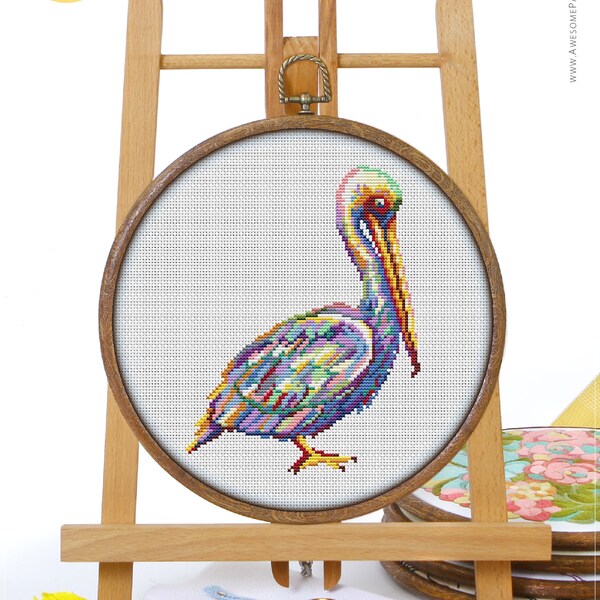 Pelican Pattern - Etsy