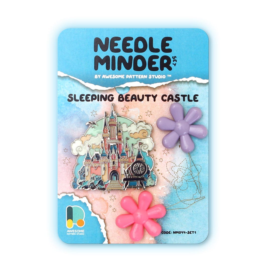 Sleeping Beauty Castle Needle Minder – Crafty Gift for Best Friend ...