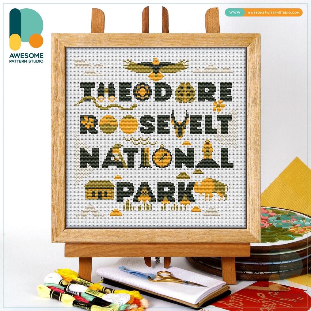 Theodore Roosevelt National Park, North Dakota USA, America CS3031 ...