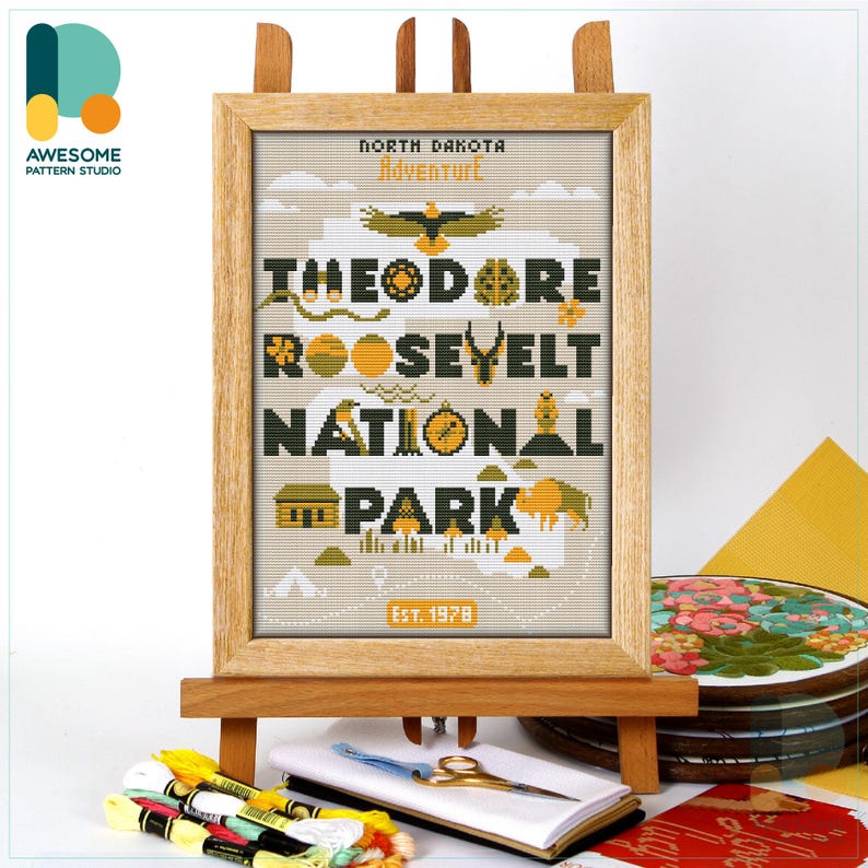 Theodore Roosevelt National Park, North Dakota USA, America CS3031 ...