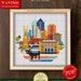Durham #P1202 Cross Stitch Pattern | Embroidery | PDF Pattern Download ...