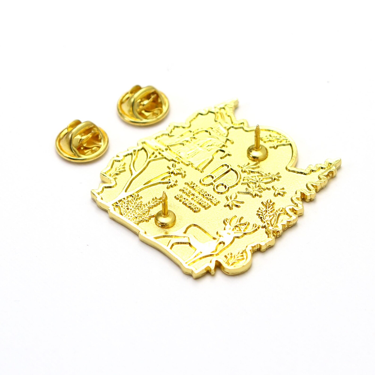 Enamel Pin - Great Smoky Mountains National Park. Hard Enamel Pin ...