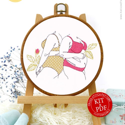 Dragonfly EM080 Embroidery Pattern KIT and PDF Needlepoint - Etsy