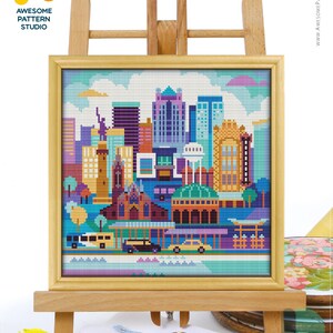 Birmingham Alabama CS324 Counted Cross Stitch Pattern KIT and - Etsy