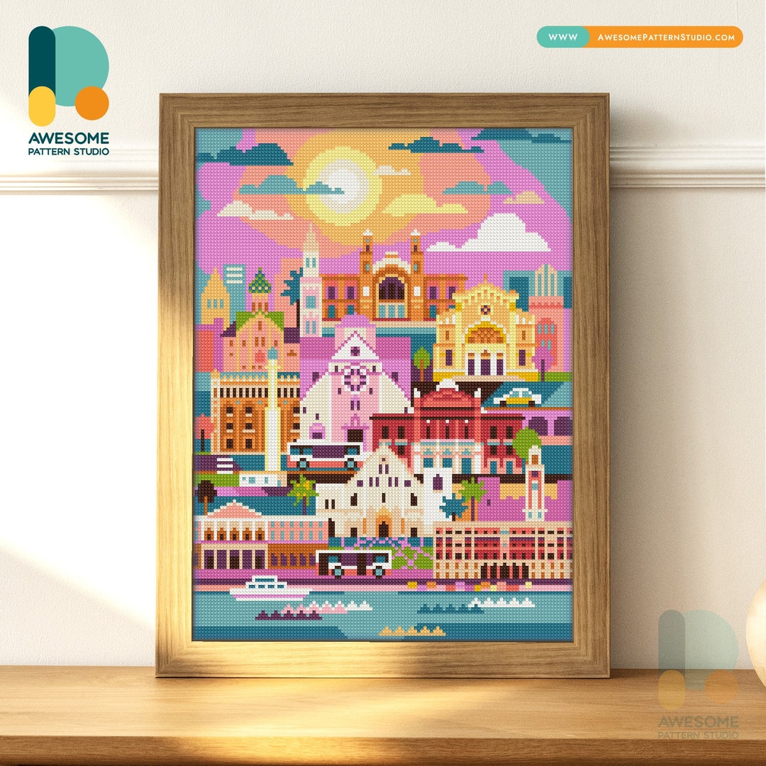 Bari Italy DS1865, Diamond Painting DIY KIT | Diamond Painting Kit ...