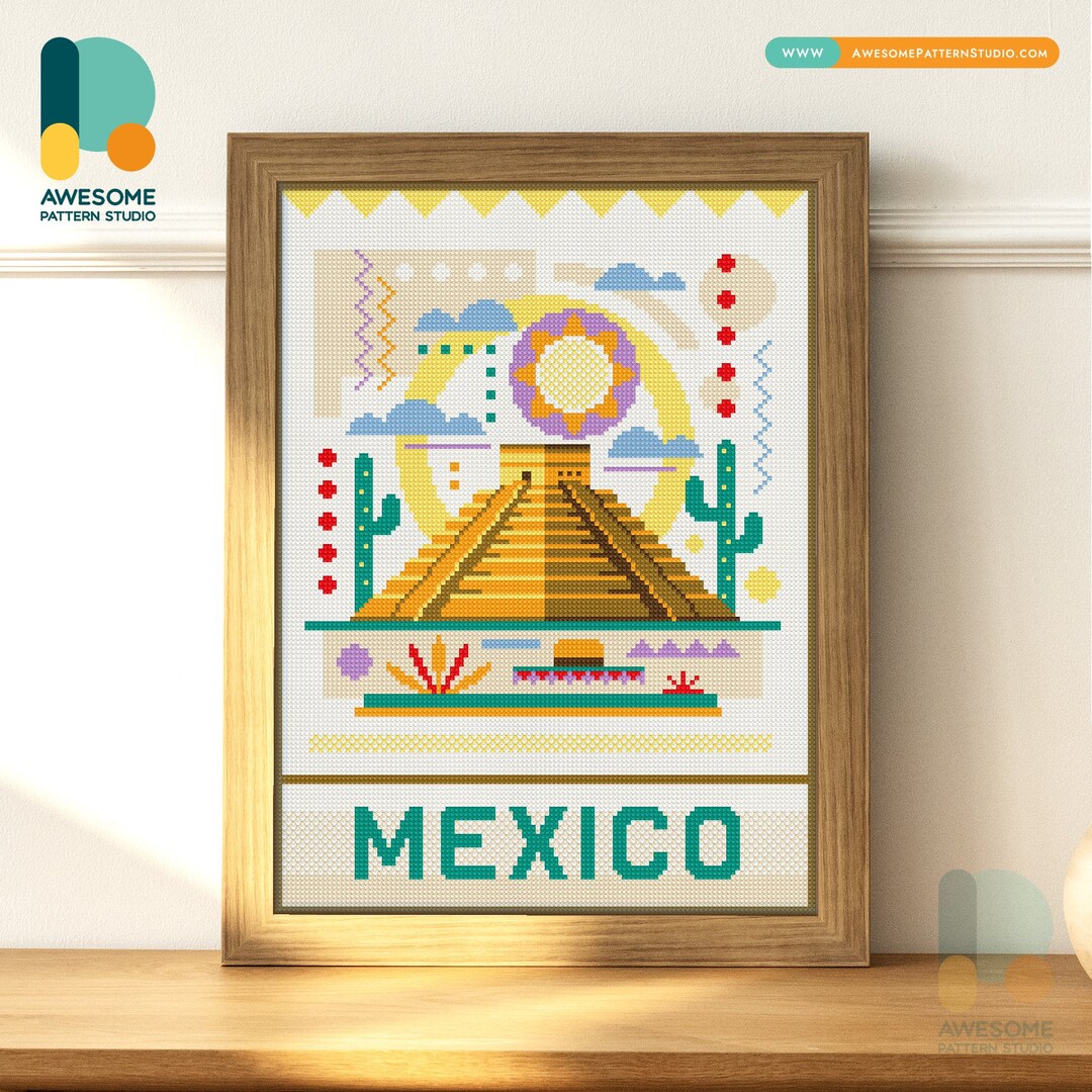 Chichen Itza DS2370, Diamond Painting DIY KIT | Diamond Painting Kit ...