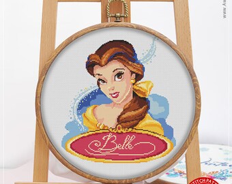 Belle Cross Stitch - Etsy