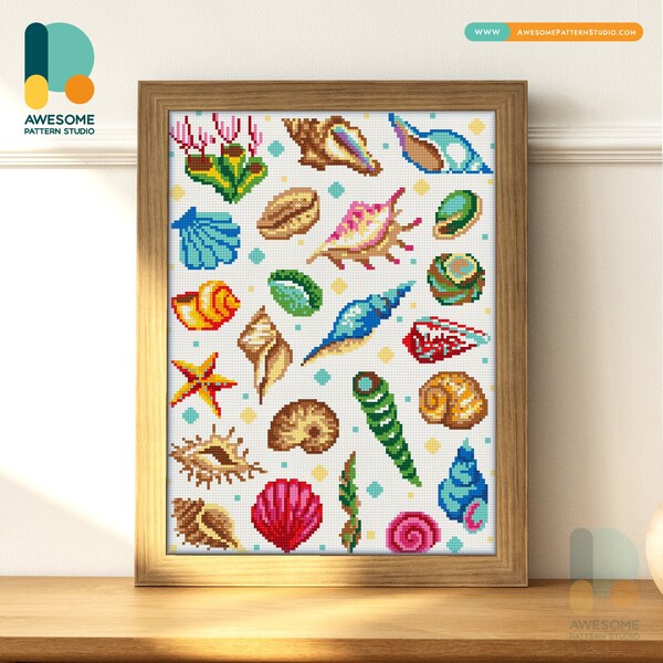 Diamond Painting Seashells - Etsy