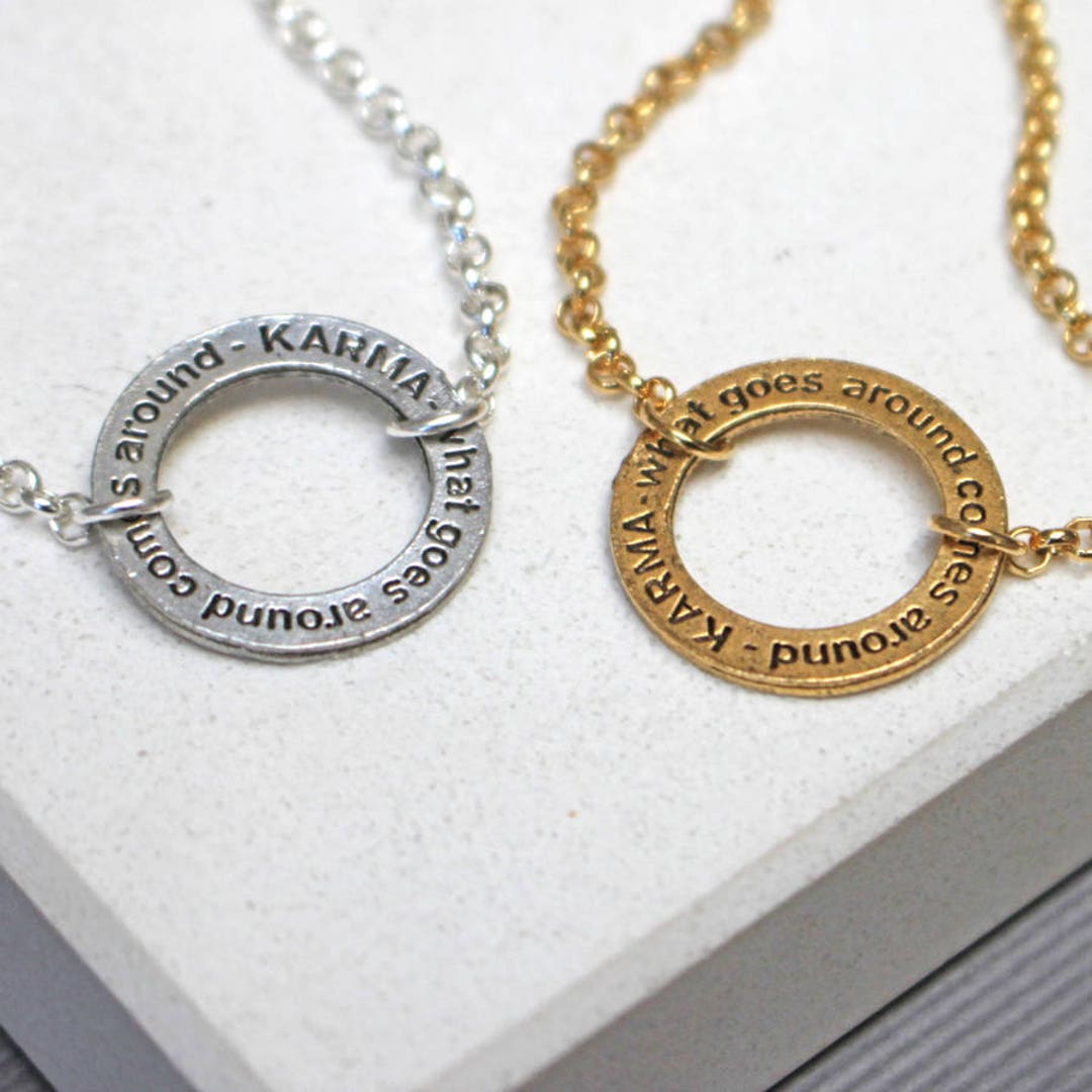 Karma Bracelet - Gift for Her - Etsy