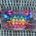 Rainbow Bottle Cap Crab - Etsy