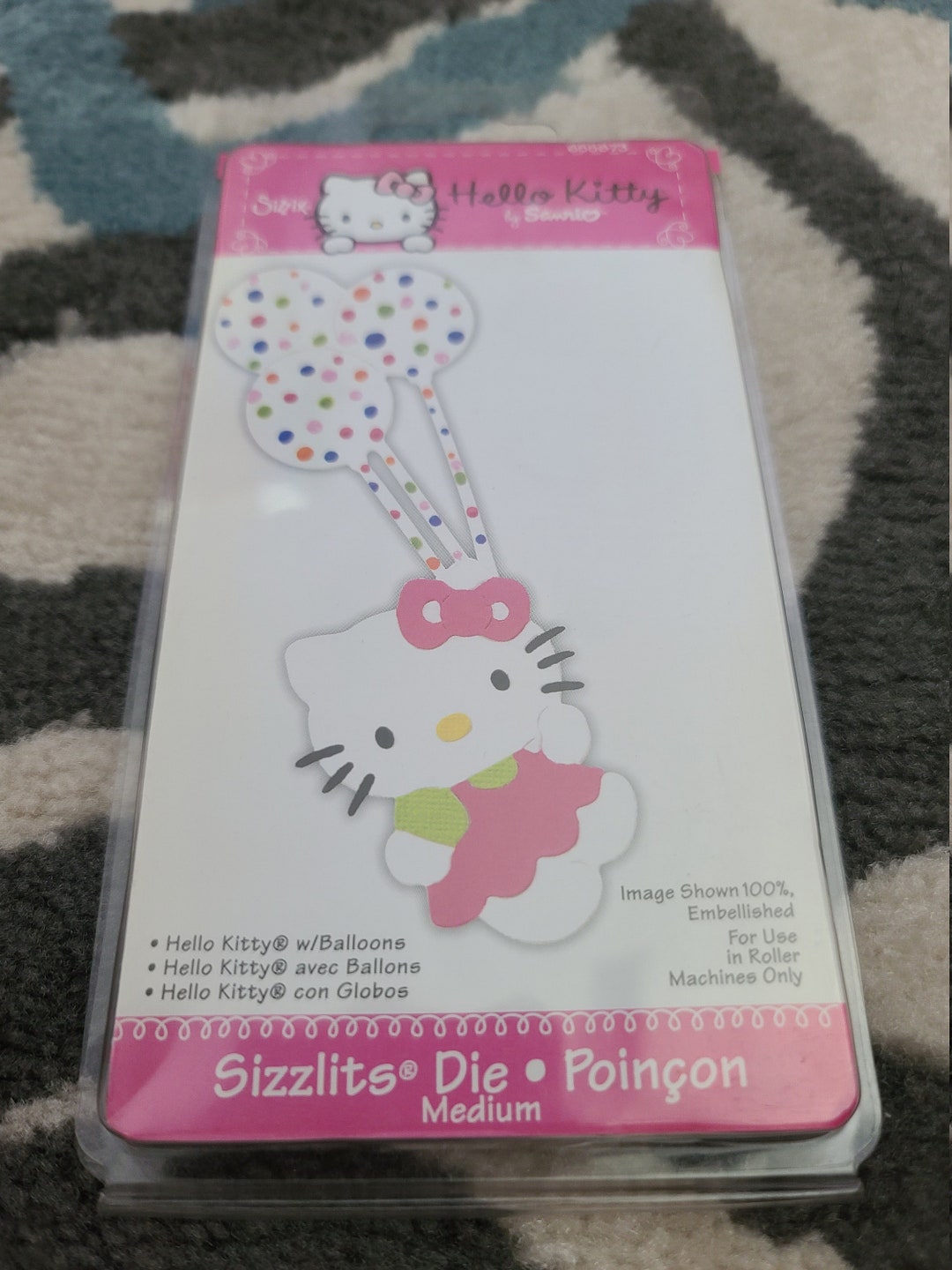 RARE HELLO KITTY Sizzix Die - Balloons - Etsy UK