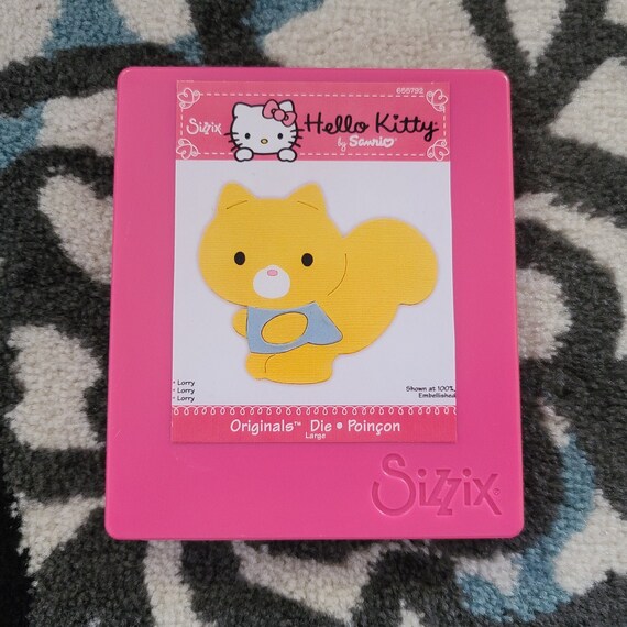 RARE HELLO KITTY Sizzix Die Lorry squirrel - Etsy