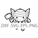 Chibi Thor Avengers Digital Download, Instant Download, Svg, Dxf, Eps ...