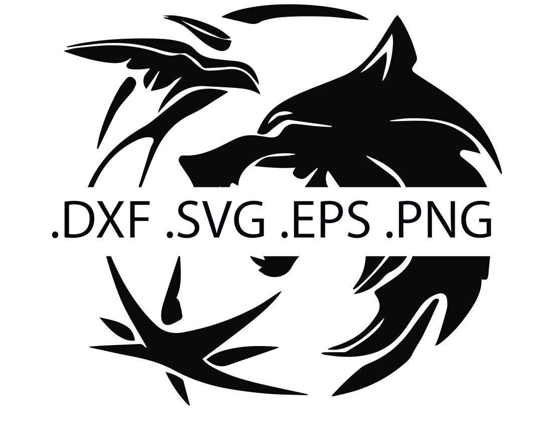 Witcher Logo - Medallion Symbols - Digital Download, Instant Download ...