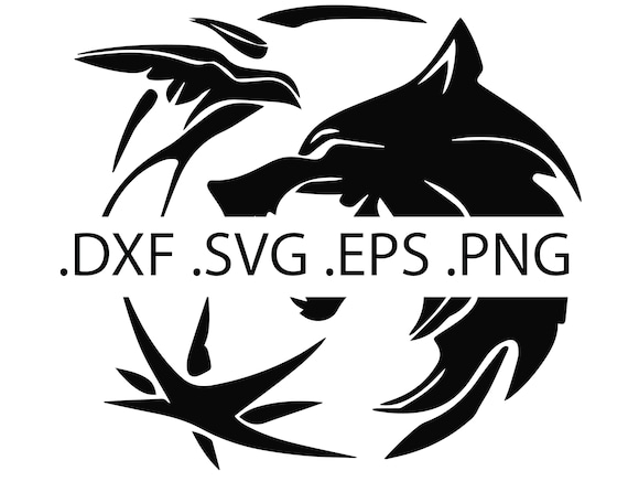 Witcher Logo Medallion Symbols Digital Download Instant | Etsy