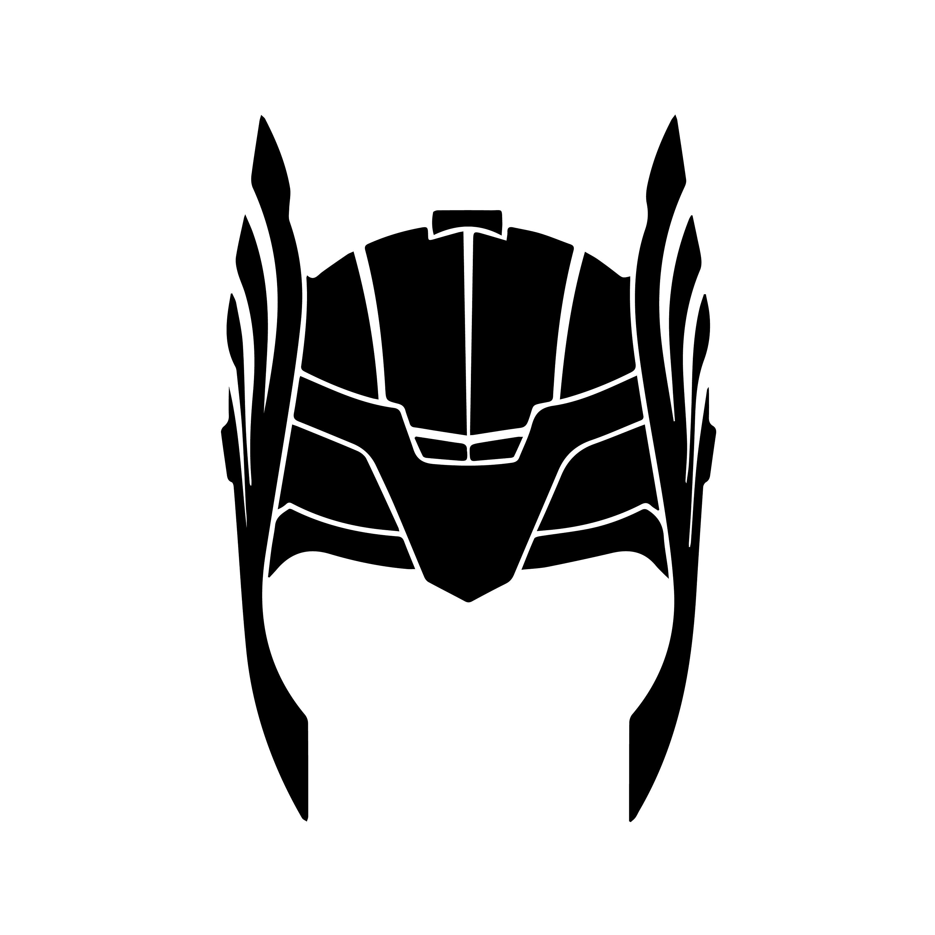 Thor Helmet Digital Download Instant Download Svg Dxf - Etsy