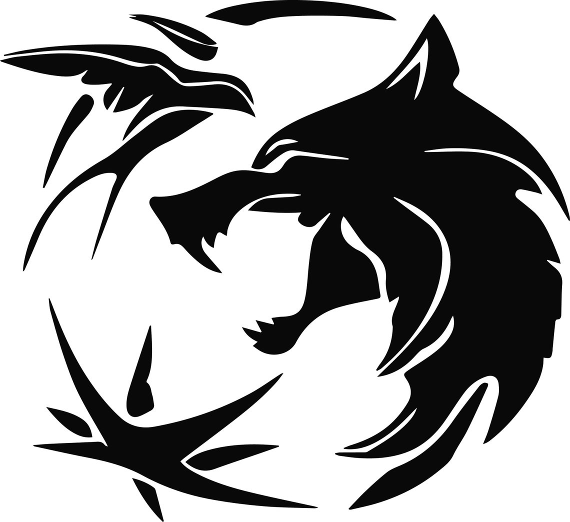 Witcher Logo - Medallion Symbols - Digital Download, Instant Download ...