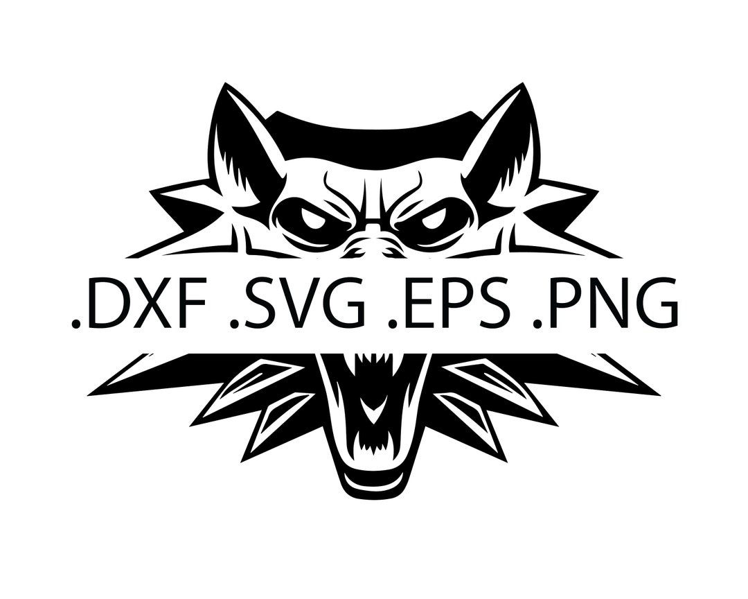 Witcher Logo - Geralt of Rivia - the White Wolf - Digital Download ...