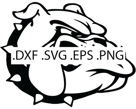 Bulldog Logo Digital Download Instant Download Svg Dxf - Etsy