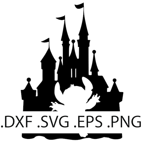 Stitch Silhouette - Etsy