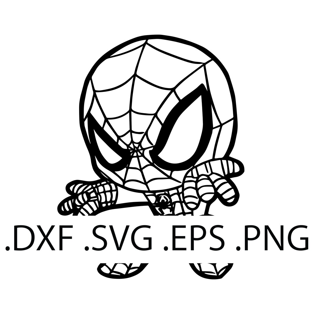 Chibi Spiderman - Avengers - Digital Download, Instant Download, Svg ...