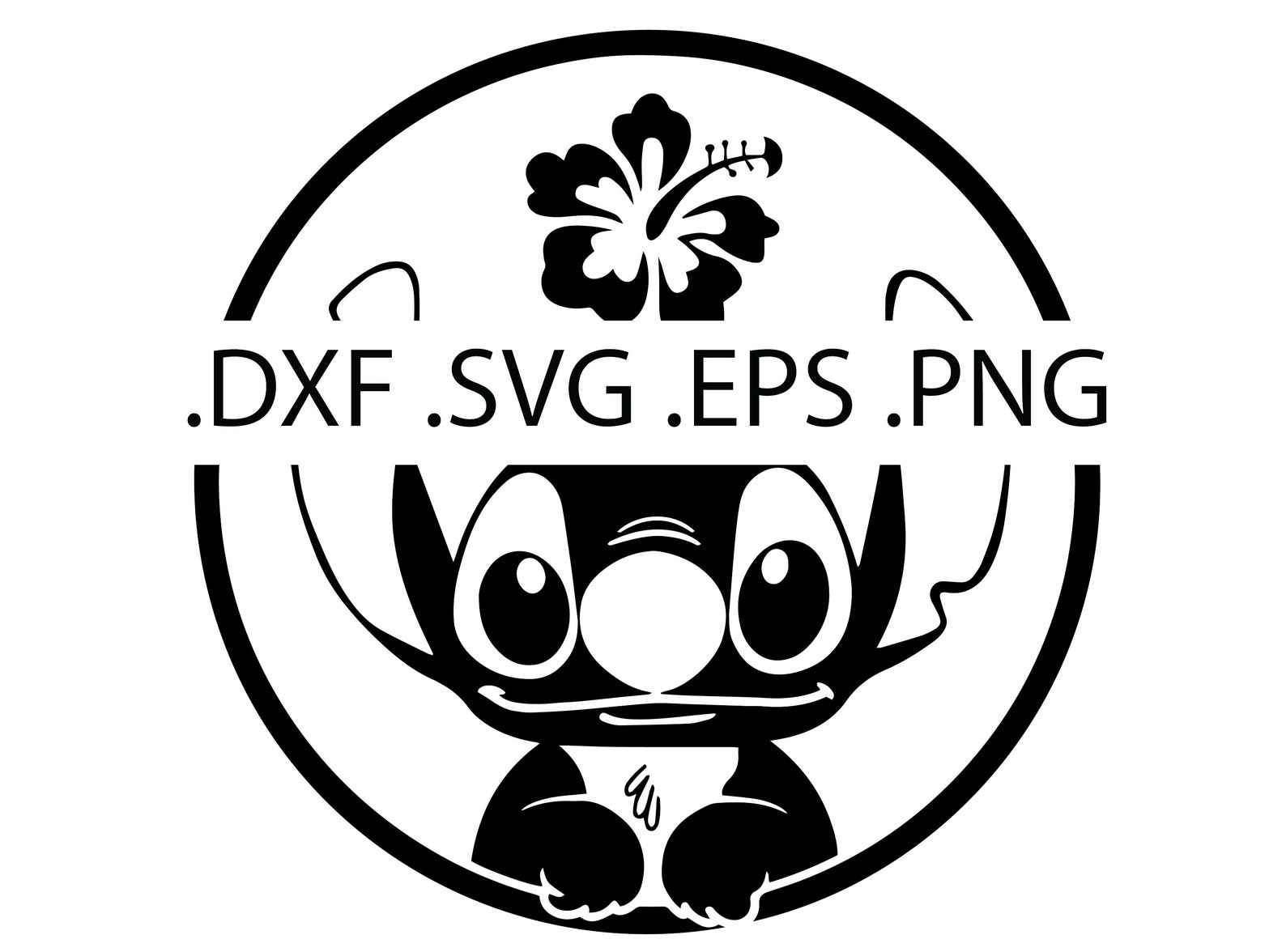 Stitch - Lilo and Stitch - Digital Download, Instant Download, Svg, Dxf ...