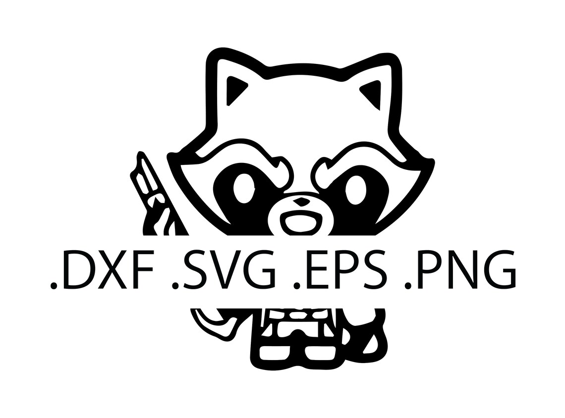 Chibi Rocket Raccoon Digital Download Instant Download - Etsy