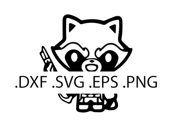 Chibi Rocket Raccoon Digital Download Instant Download - Etsy