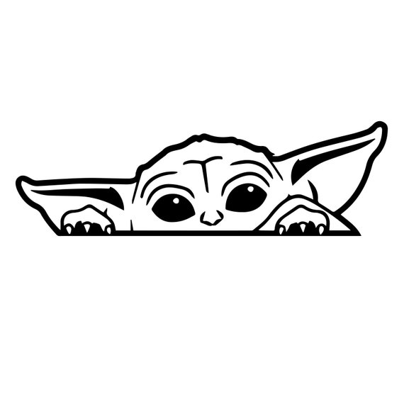 Yoda Head Svg