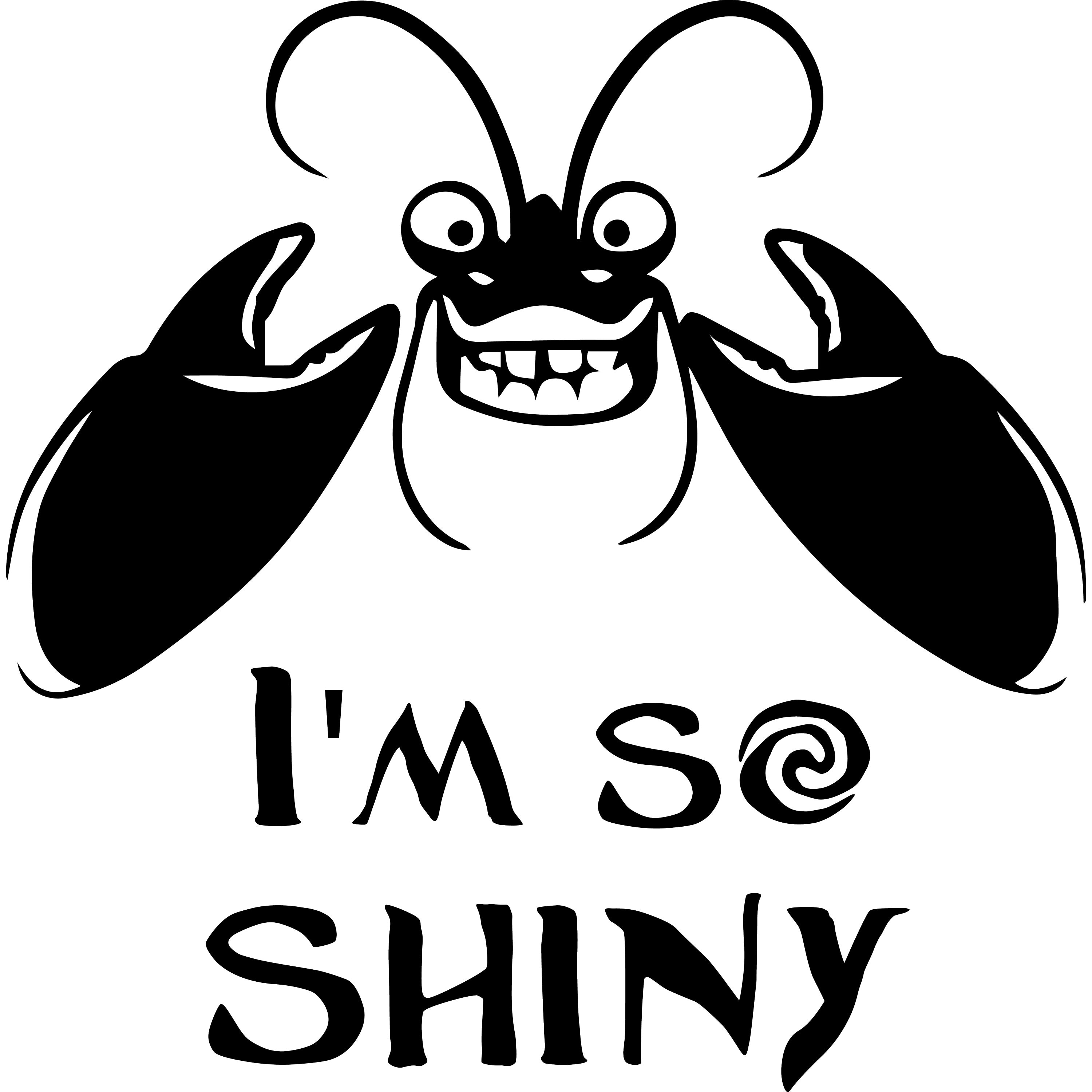 Tamatoa - I'm so Shiny - Digital Download, Instant Download, Svg, Dxf ...