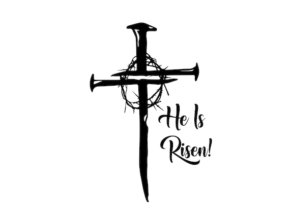 Cross And Crown Of Thorns