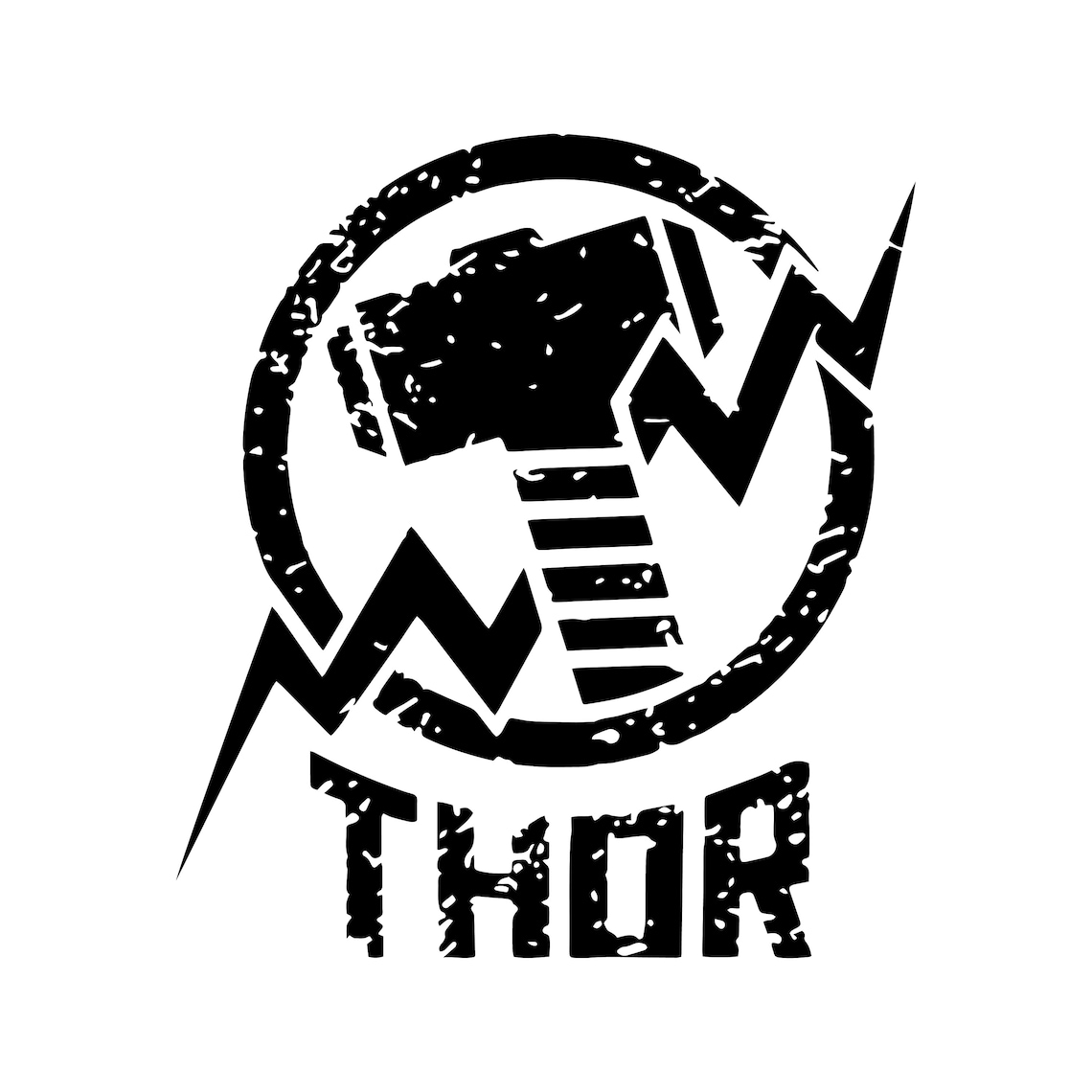 Thor Symbol - Digital Download, Instant Download, Svg, Dxf, Eps & Png ...