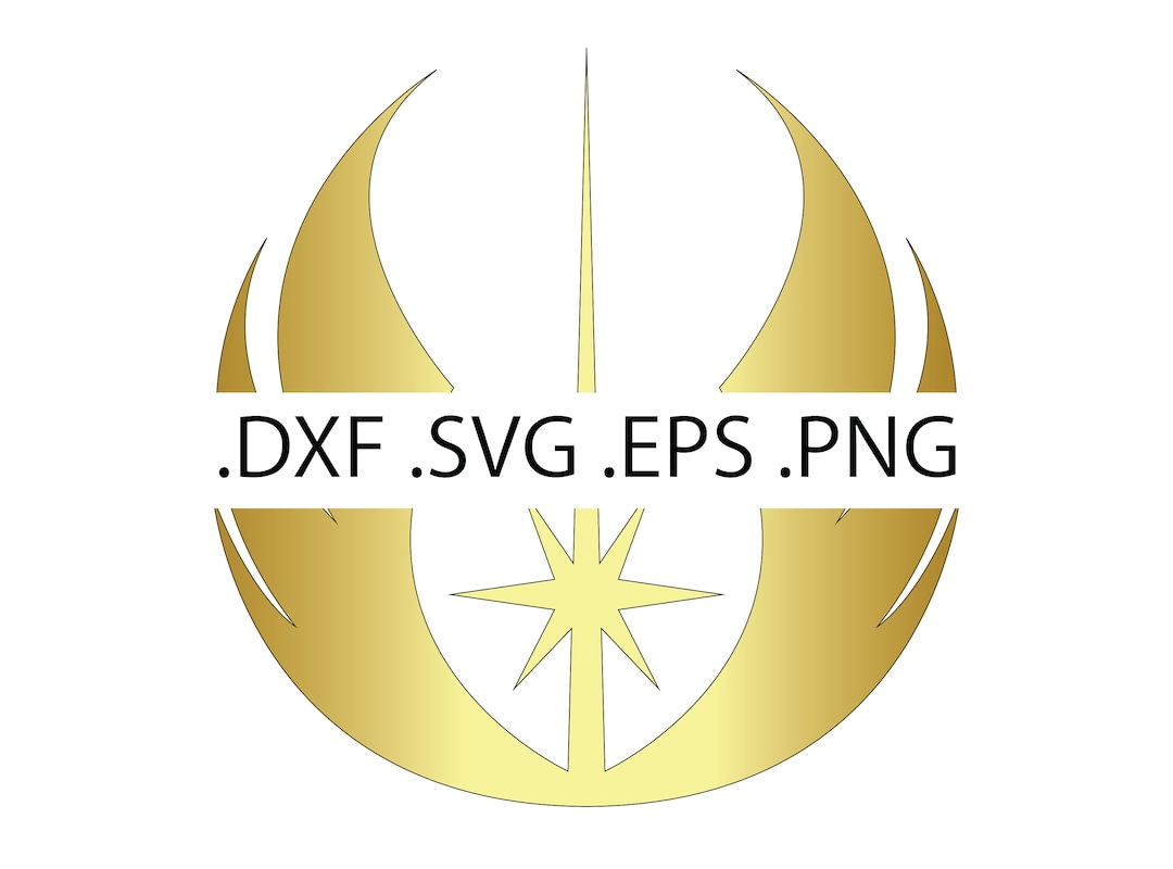 Jedi Order Symbol - Digital Download, Instant Download, Svg, Dxf, Eps ...