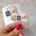 Tea Bag Sticker Testicles Nuts Vinyl Sticker Laptop Ballsack - Etsy