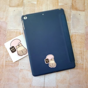 Tea Bag Sticker Testicles Nuts Vinyl Sticker Laptop Ballsack - Etsy