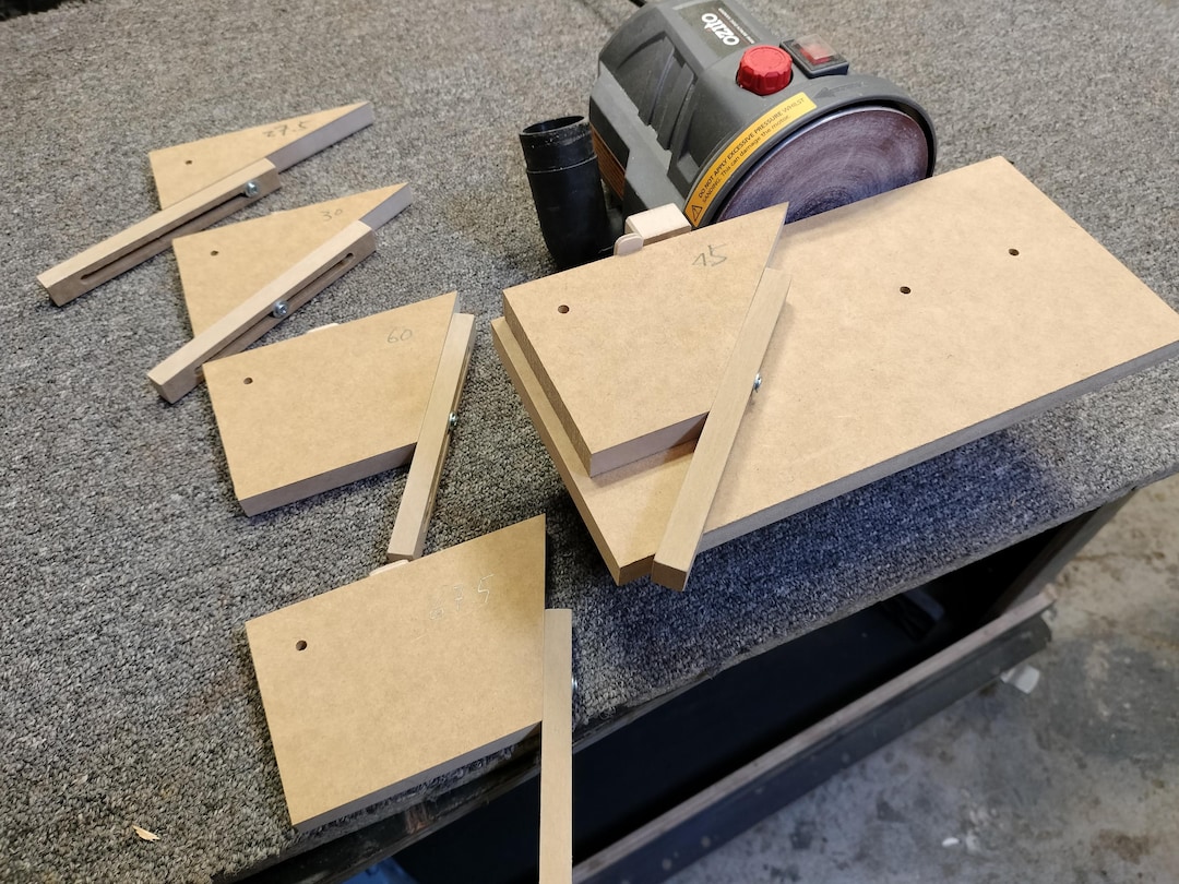 Kumiko Parts Sanding Jig PDF Plan, Mini Disc Sander - Etsy